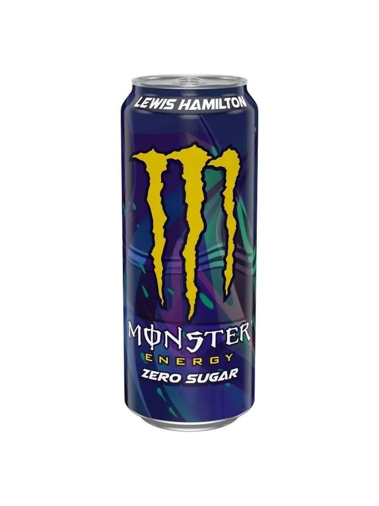 Энергетический напиток Monster Lewis Hamilton Zero Sugar / Монстер ...