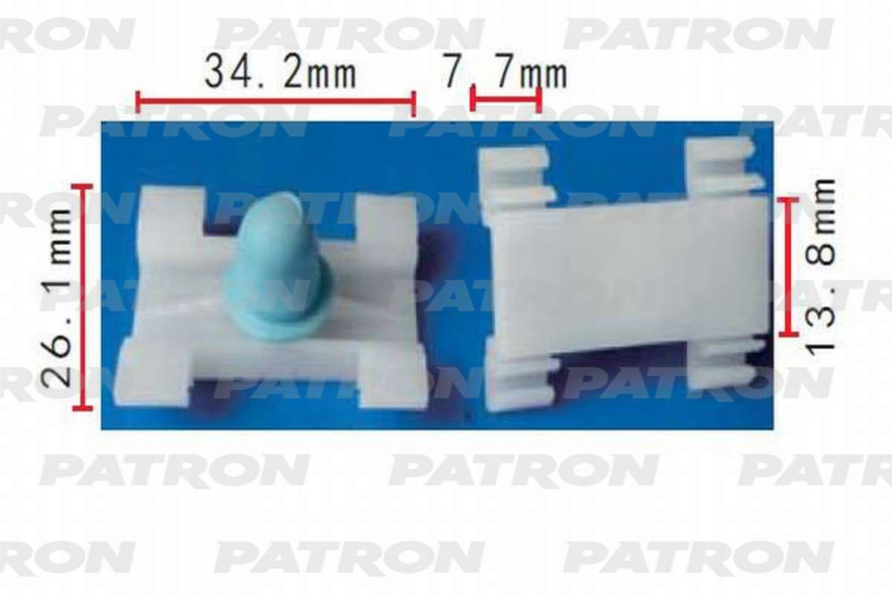 Клипса крепежная автомобильная, 1 шт. купить по выгодной цене в ...