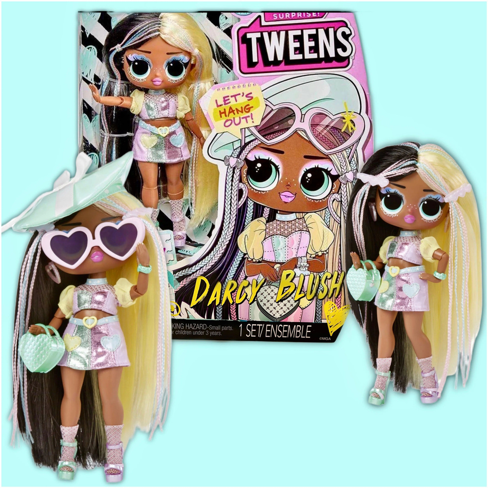 Кукла LOL Surprise Tweens Darcy Blush, 4 series, 588740 - купить с ...