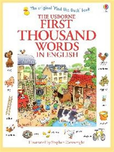 The Usborne First Thousand Words in Englich - купить с доставкой по ...