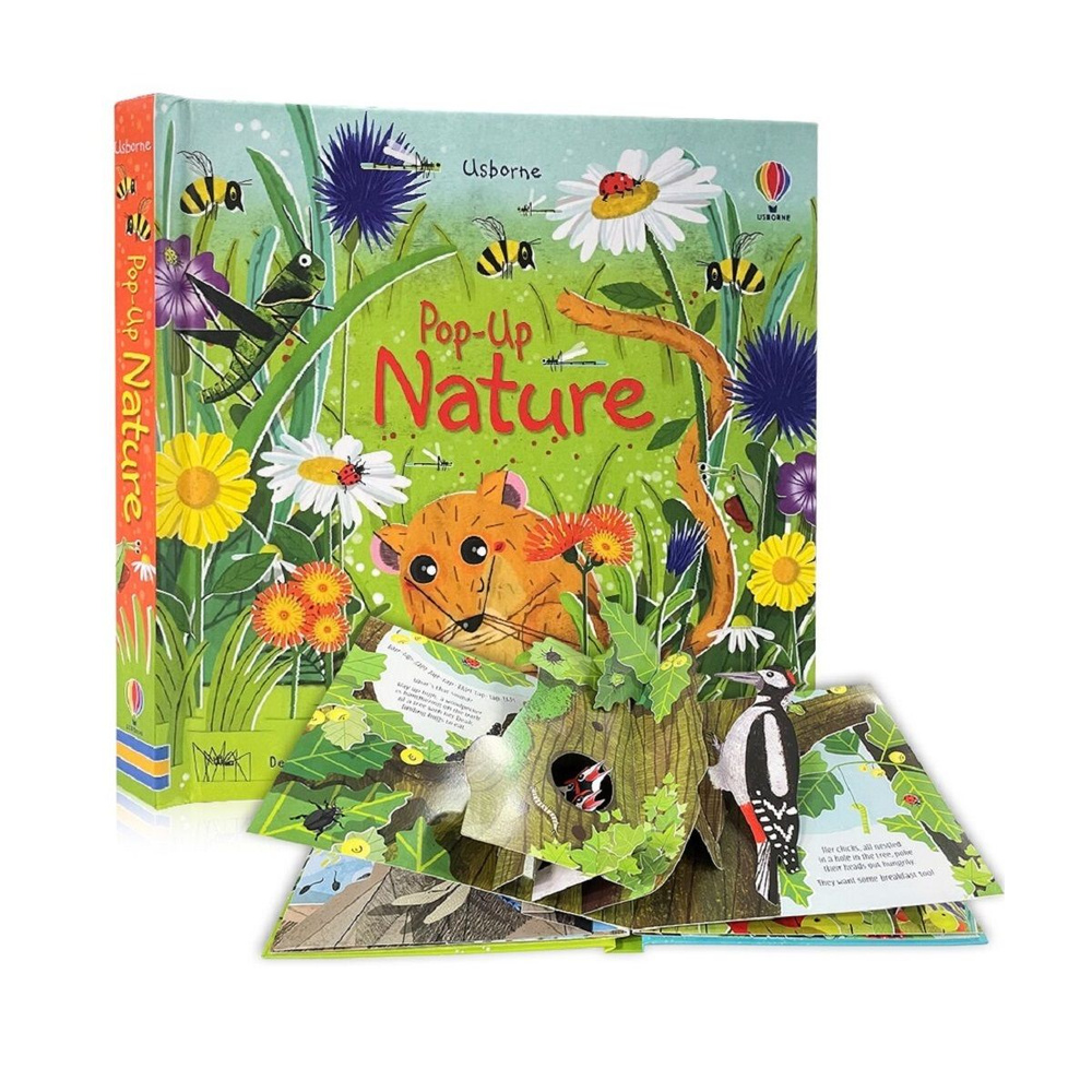 Природа. Книга-панорама - Pop up Nature. Pop up Usborne. Pop-Up book ...