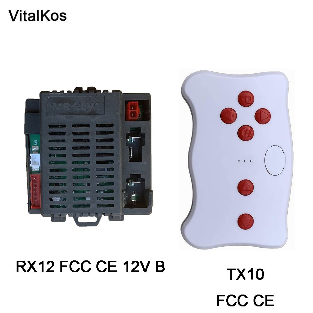 weelye RX12 12V B Пульт дистанционного управления и приемник,Компоненты ...