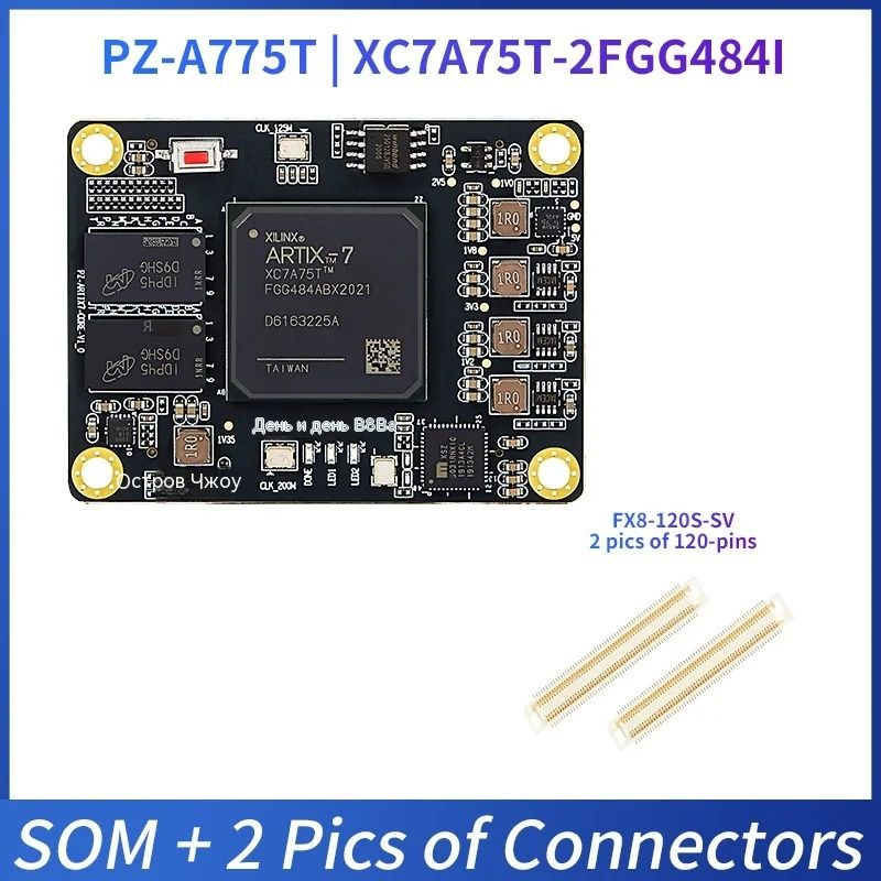Puzhi PZ-A775T-SOM Xilinx SoC Artix-7 XC7A75T Основная плата FPGA Система промышленного уровня ...