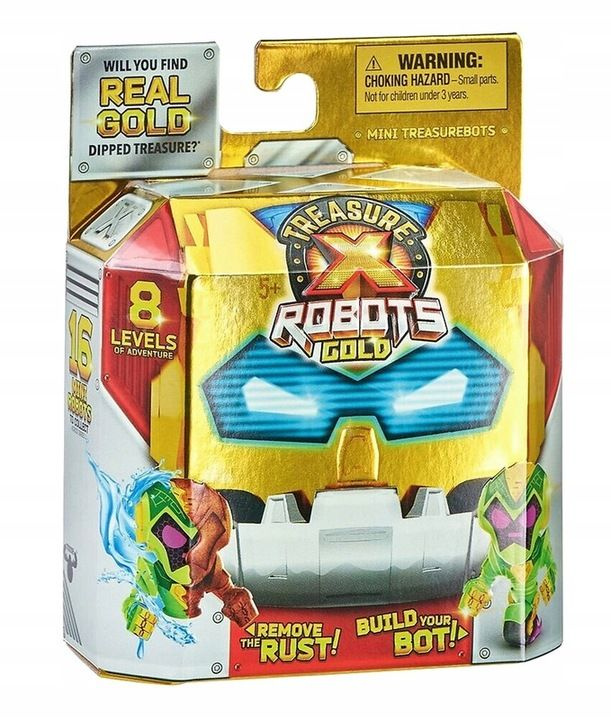 Золотой мини-робот Treasure X Robots gold 41690 - купить с доставкой по ...