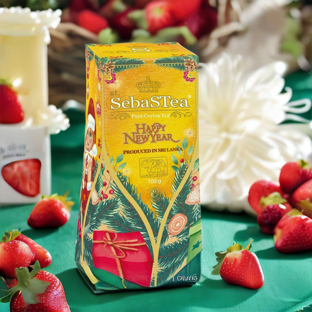 Чай черный SebaSTea Зимняя коллекция, 100 гр купить на OZON по низкой ...