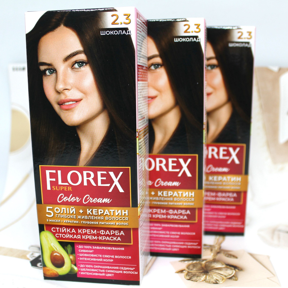 Florex Краска для волос, 220 мл — купить в интернет-магазине OZON с ...