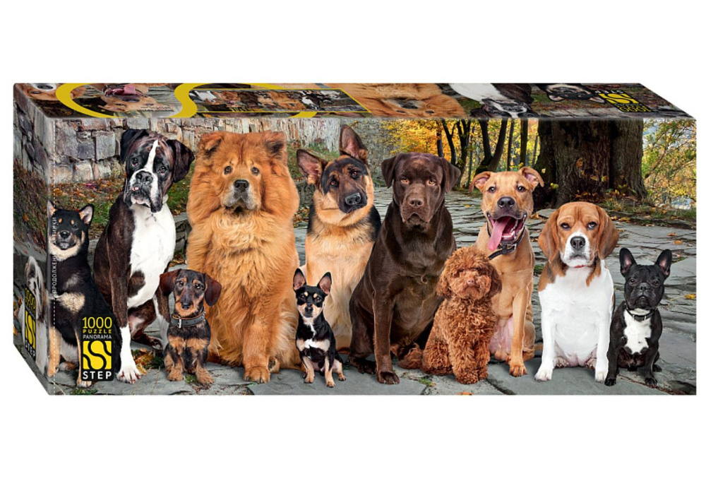 Пазл для взрослых Step puzzle 1000 деталей, элементов: Верные друзья ...