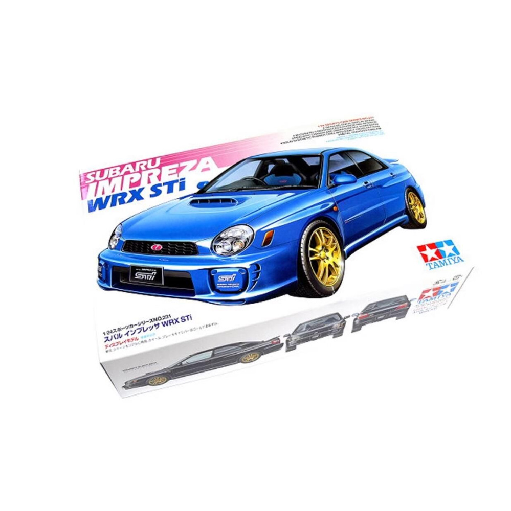 Наборы моделей Subaru Impreza WRX STi tamiya 24231 - купить с доставкой ...