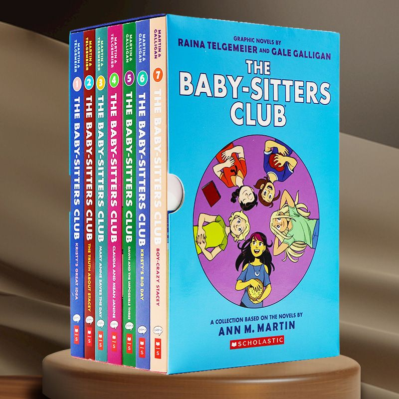 The Baby Sitters Club Graphic Novel 1-7 Box Set - купить с доставкой по выгодным ценам в ...