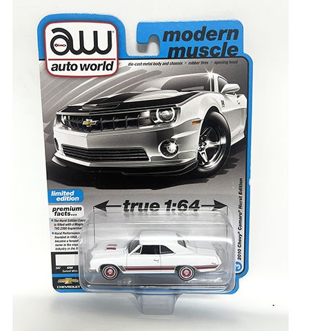 Машинка Auto World 1/64 AW 3-2010 Chevy Camaro Hurst Edition Modern ...