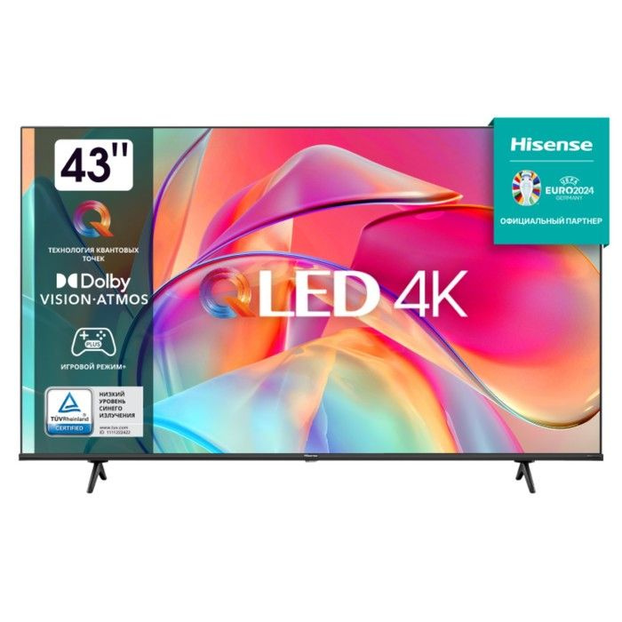 Купить телевизор Hisense 43E7KQ 43" - купить с доставкой по выгодным ...