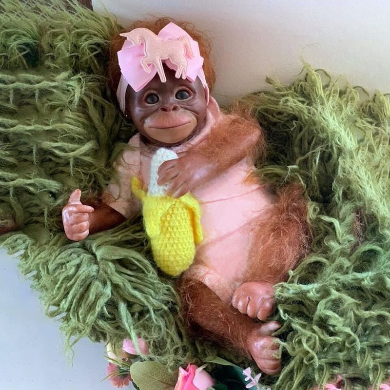 Обезьяна Реборн купить на OZON по низкой цене (2049819737)