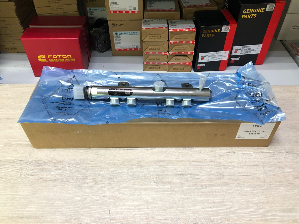 Рампа топливная в сборе для автомобиля Валдай Cummins 3.8 Евро 3 ...