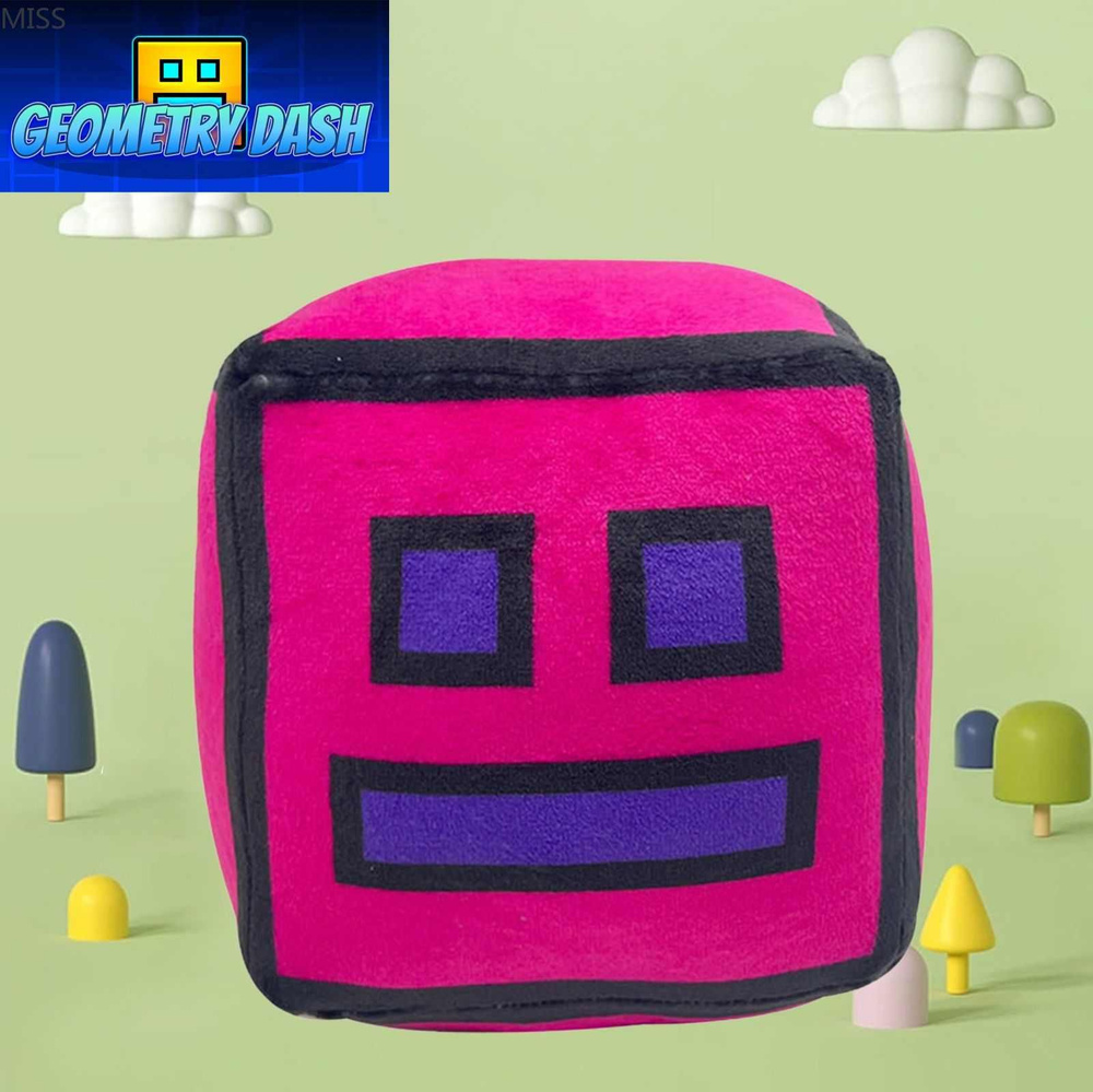 Мягкая игрушка/ Geometry Dash miss - купить с доставкой по выгодным ...