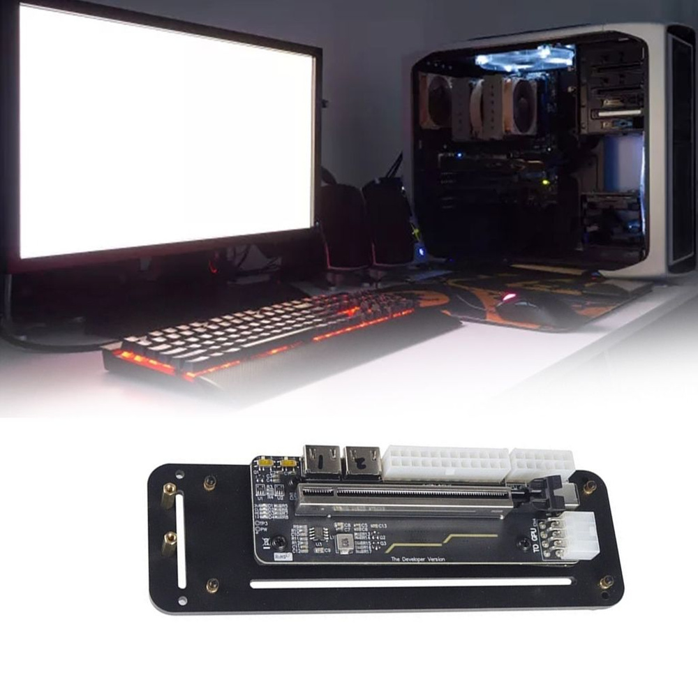 Внешняя видеокарта для ноутбука Egpu Pcie 3 0 X16 до M 2 Nvme