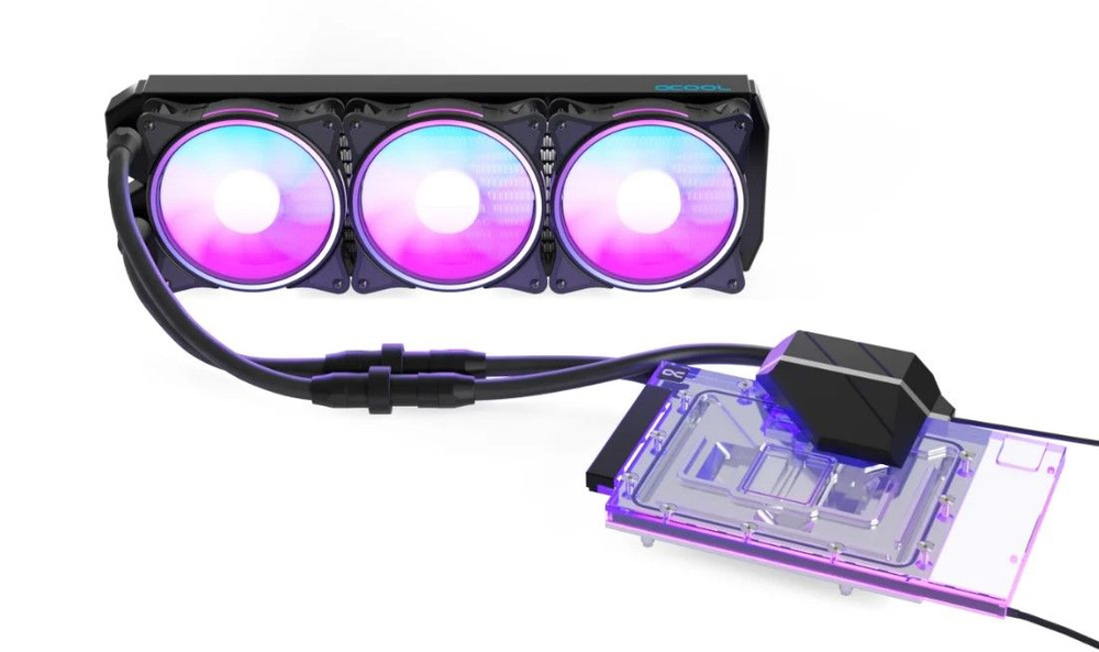 Система водяного охлаждения для видеокарты Alphacool Eiswolf 2 AIO 360 ...
