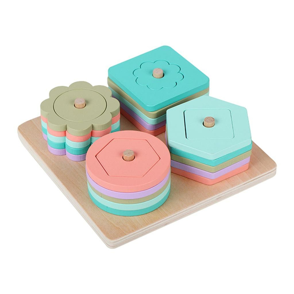 деревянные обучающие игрушки для малышей для детей Как описано - купить ...
