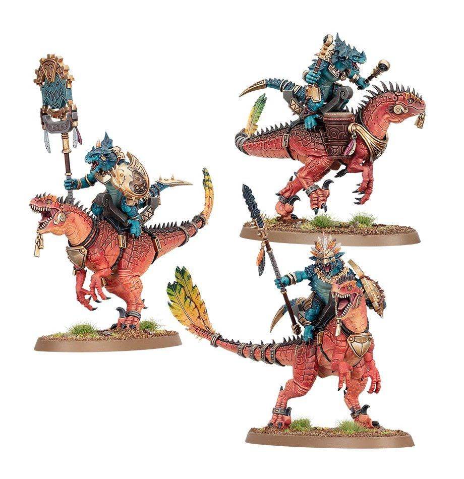 Смола Миниатюра Warhammer AOS AGGRADON LANCERS / миниатюр для ...