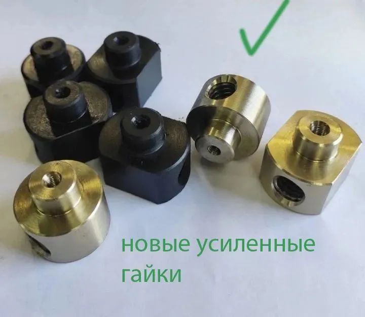 Усиленная гайка поперечной подачи токарного станка ТВ 4 (бронза ...