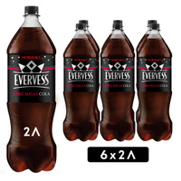 Газированный напиток Evervess Cola, 6 шт х 1,5 л - купить с доставкой ...