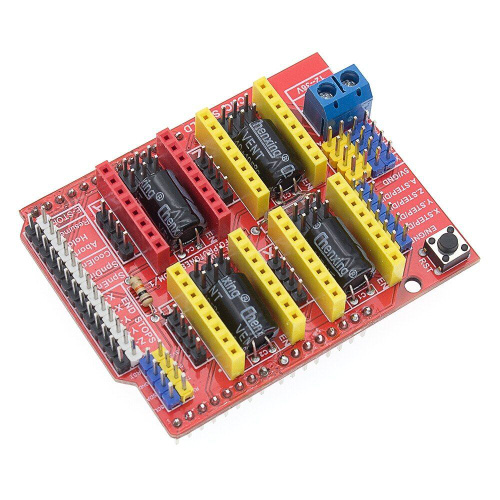 Cnc V3 Shield для Arduino Uno Модуль расширения для ЧПУ купить с