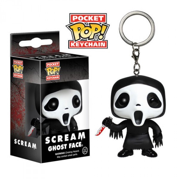 Scream Ghostface keychain из серии Horror купить на OZON по низкой цене ...