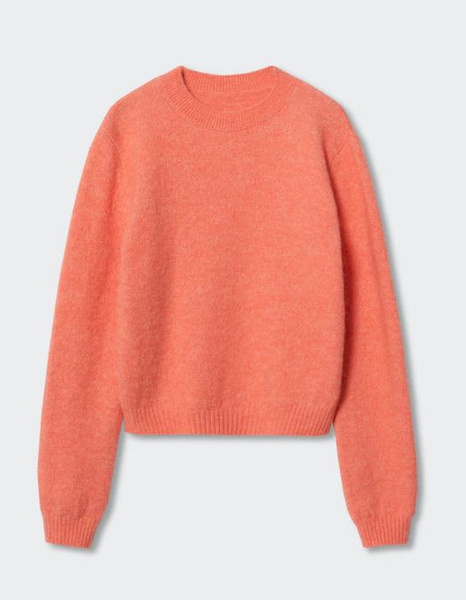 Джемпер Женский MANGO оранжевый Акрил, Полиэстер, размер 44, 46 Турция купить c доставкой на ...