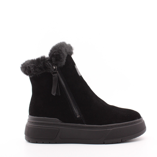 Ботинки Женский Madella черный, размер 36 Зима купить c доставкой на OZON по низкой цене ...