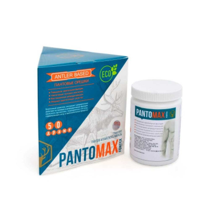 Пантомакс (Pantomax Fortex) Пантовые орешки для мужчин, 50 шт - купить ...