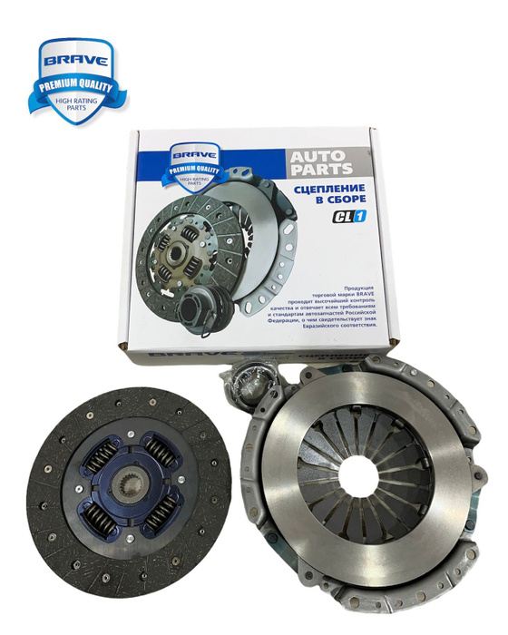 Сцепление в сборе Brave BR.CL.1.6 Hyundai Solaris 1/Kia Rio 3 - BRAVE ...