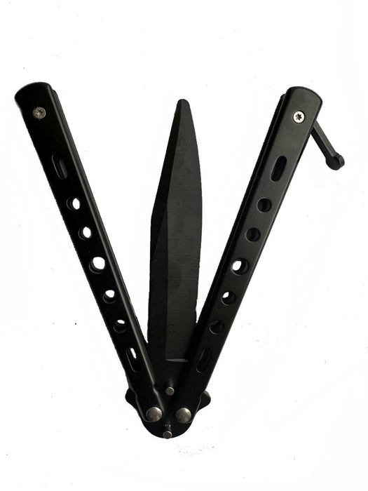 Учебный нож бабочка / тренировочный балисонг / нож для флиппинга ...
