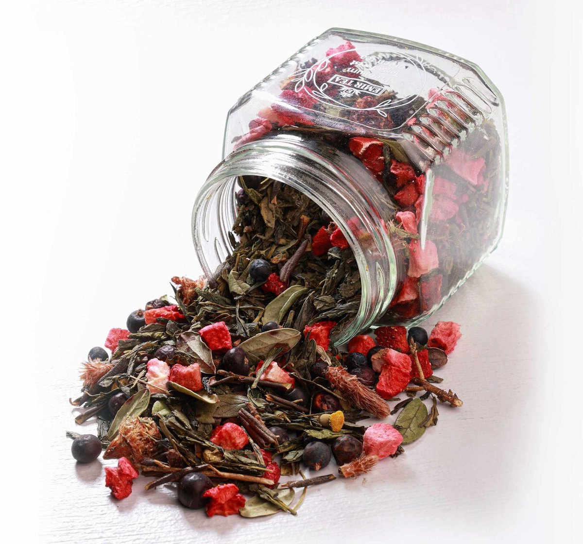 Подарочный набор чая EMIR-TEA PREMIUM из 3 вкусов: ассорти чая зеленый ...
