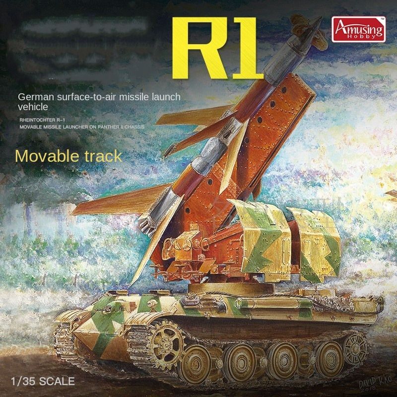 Amusing Hobby 35A036 1/35 Забавная подвижная R-1 Подвижная ракетная ...