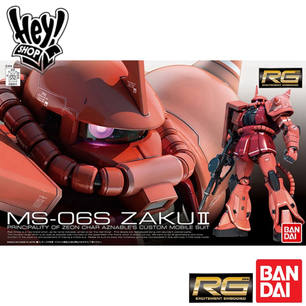 Фигурка Bandai RG02 ZAKU II 1/144 купить на OZON по низкой цене ...