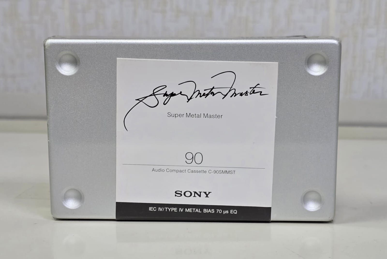 Аудиокассета SONY Super Metal Master 90 купить на OZON по низкой цене ...