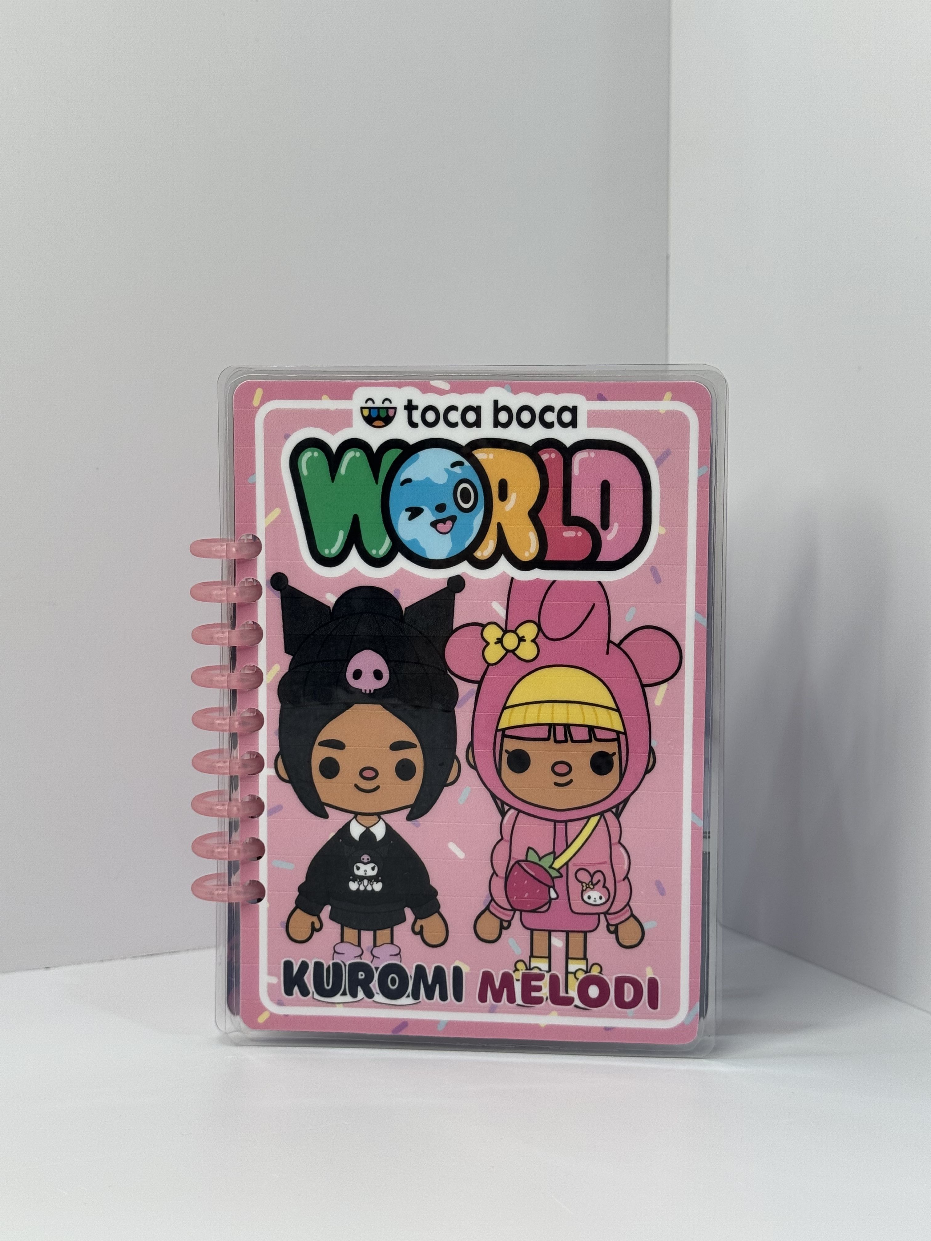 Альбом на липучках "Тока Бока Куроми и Мелоди" "Toka Boca KUROMI ...