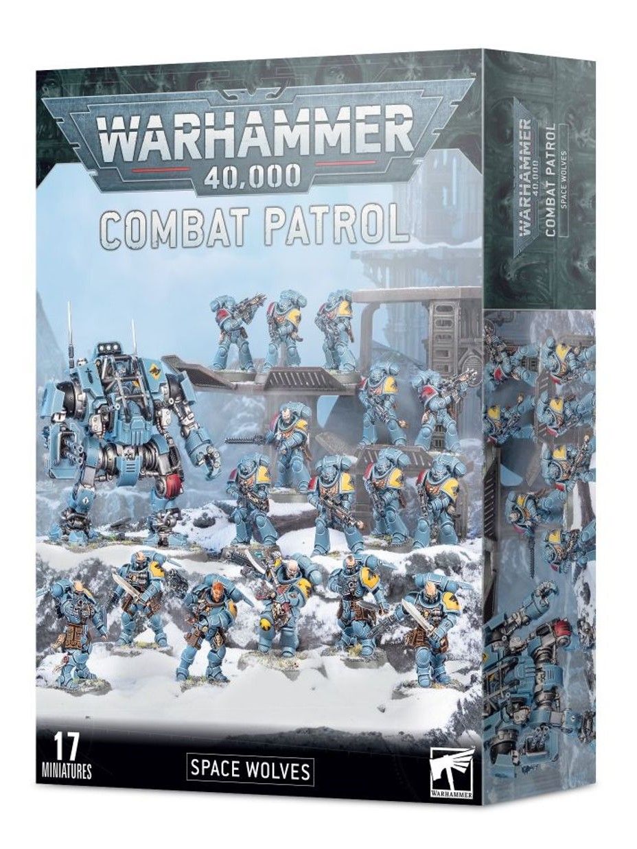 Миниатюры Warhammer 40000: Combat Patrol - Space Wolves 2024 купить на ...
