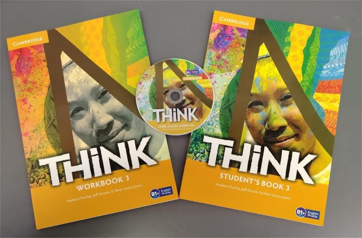 Think 3 (Полный комплект: Student's book + Workbook + CD) | Puchta ...