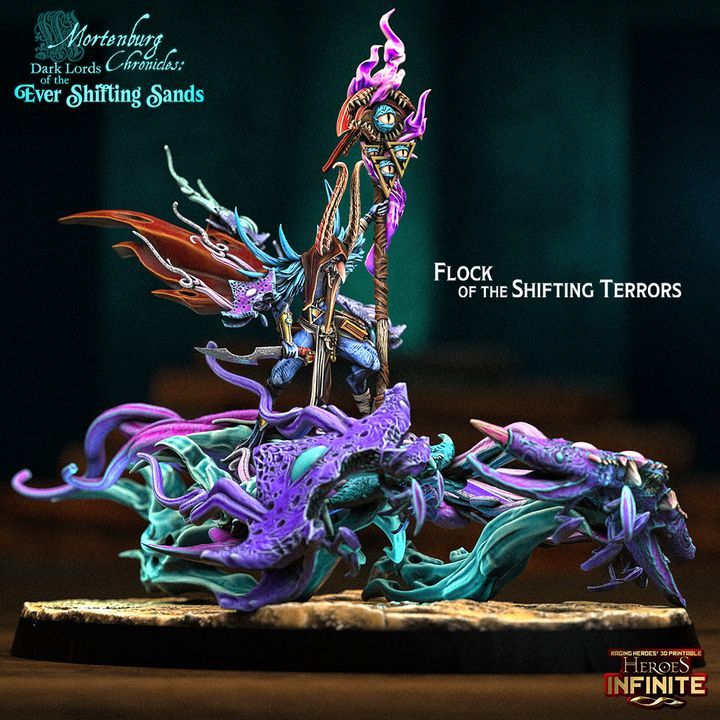 Миниатюра Warhammer Flock of the Shifting Terrors купить на OZON по ...