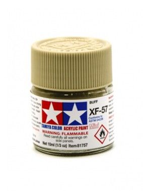 Краска акриловая XF-57 Buff flat, acrylic paint mini 10 ml. (Кожа ...