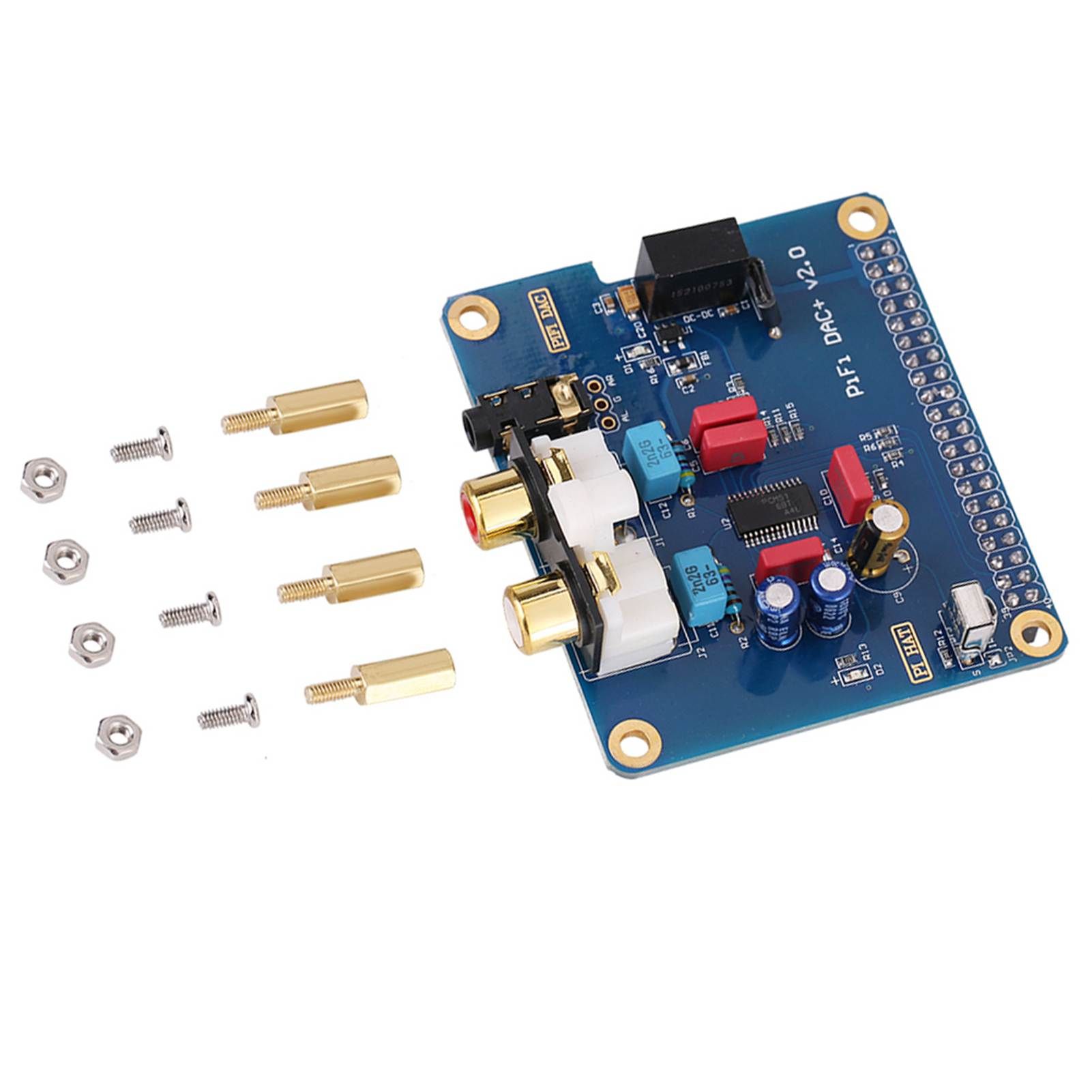Интерфейс I2S PiFi DIGI DAC + HIFI DIGI Цифровая Аудиокарта для ...