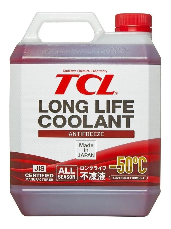Антифриз TCL Long Life Coolant Red, LLC, красный, -50 C, 4л купить на ...