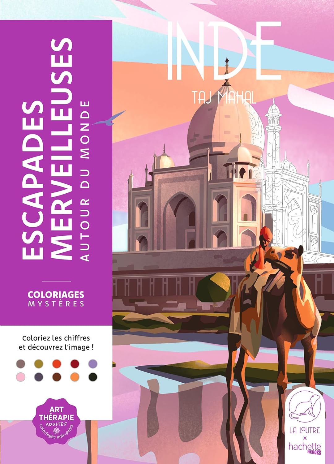Раскраска по номерам Coloriages mysteres - Escapades merveilleuses ...