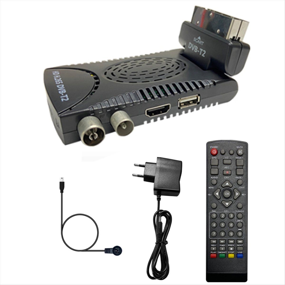 Цифровое Наземное Телевидение DVB-T2 Full HD, Декодер EPG, Приставка С ...