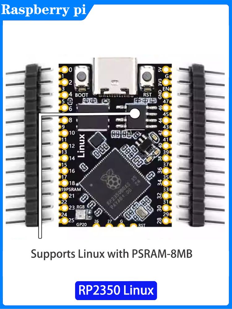 Pico 2 RP2350B, RP2350 - Linux Мини PSRAM купить на OZON по низкой цене ...