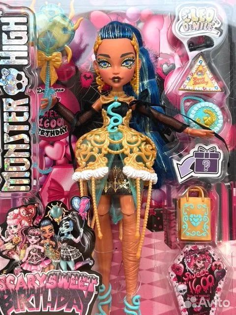 Кукла Monster High - SCARY SWEET BIRTHDAY CLEO DE NILE JBG76 Mattel ...