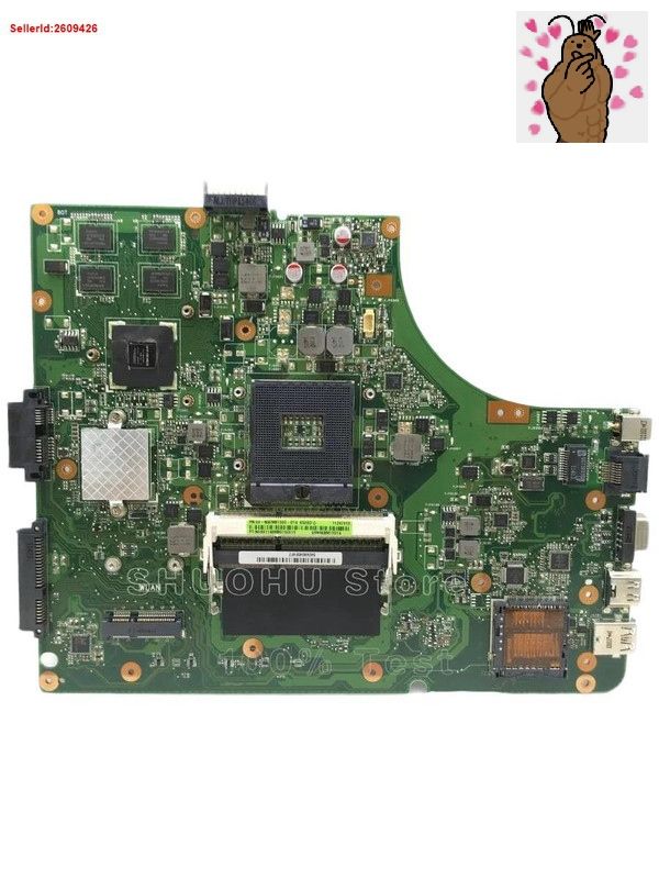 Для ASUS K53SD A53S K53S K53E ноутбука MB REV:5.1 GT610M/2GB GPU HM65 ...