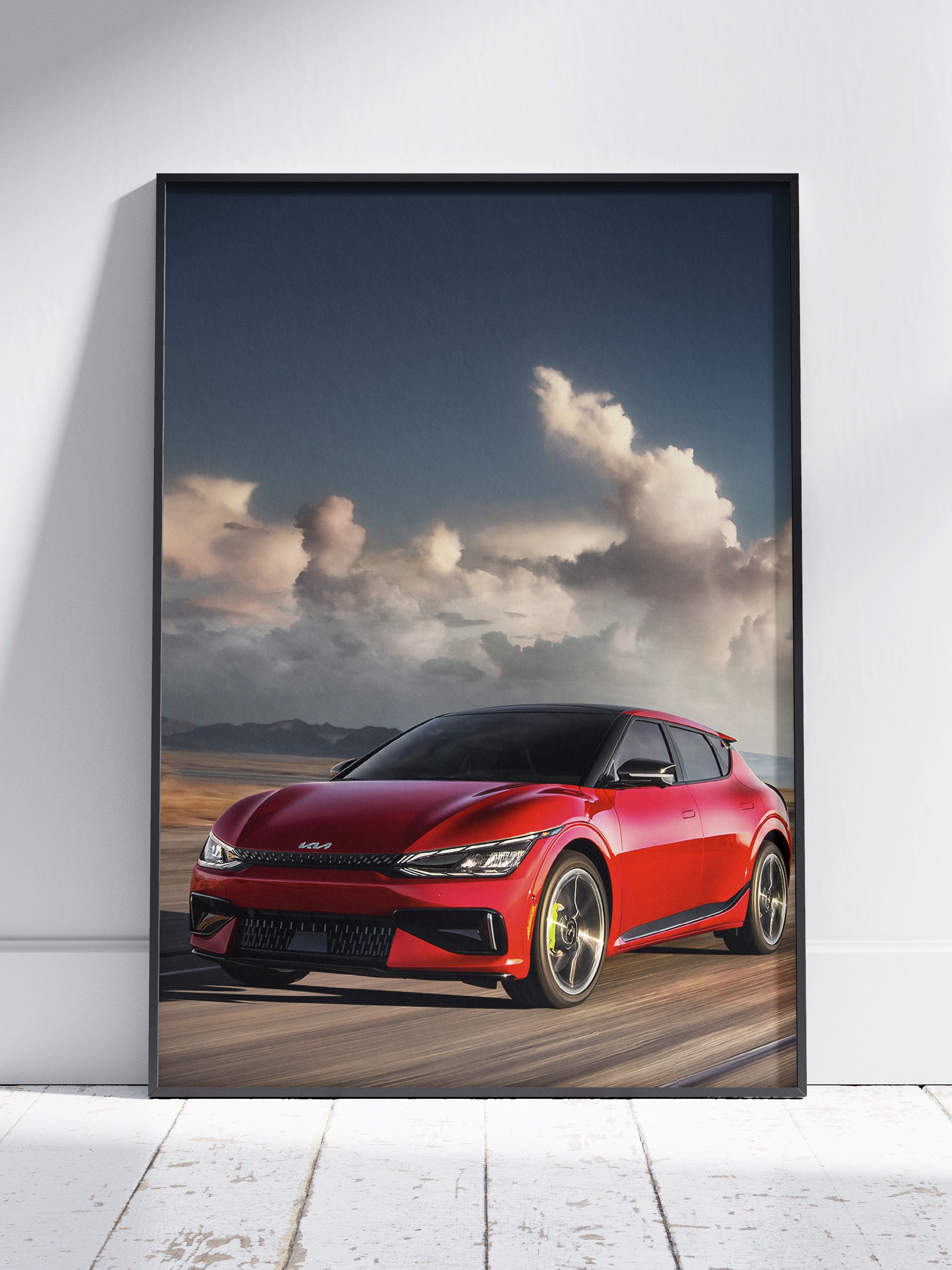 Постер HEAVEN POSTER Транспорт, Дороги Киа EV6 GT - Kia EV6 GT 2, 30 21 ...