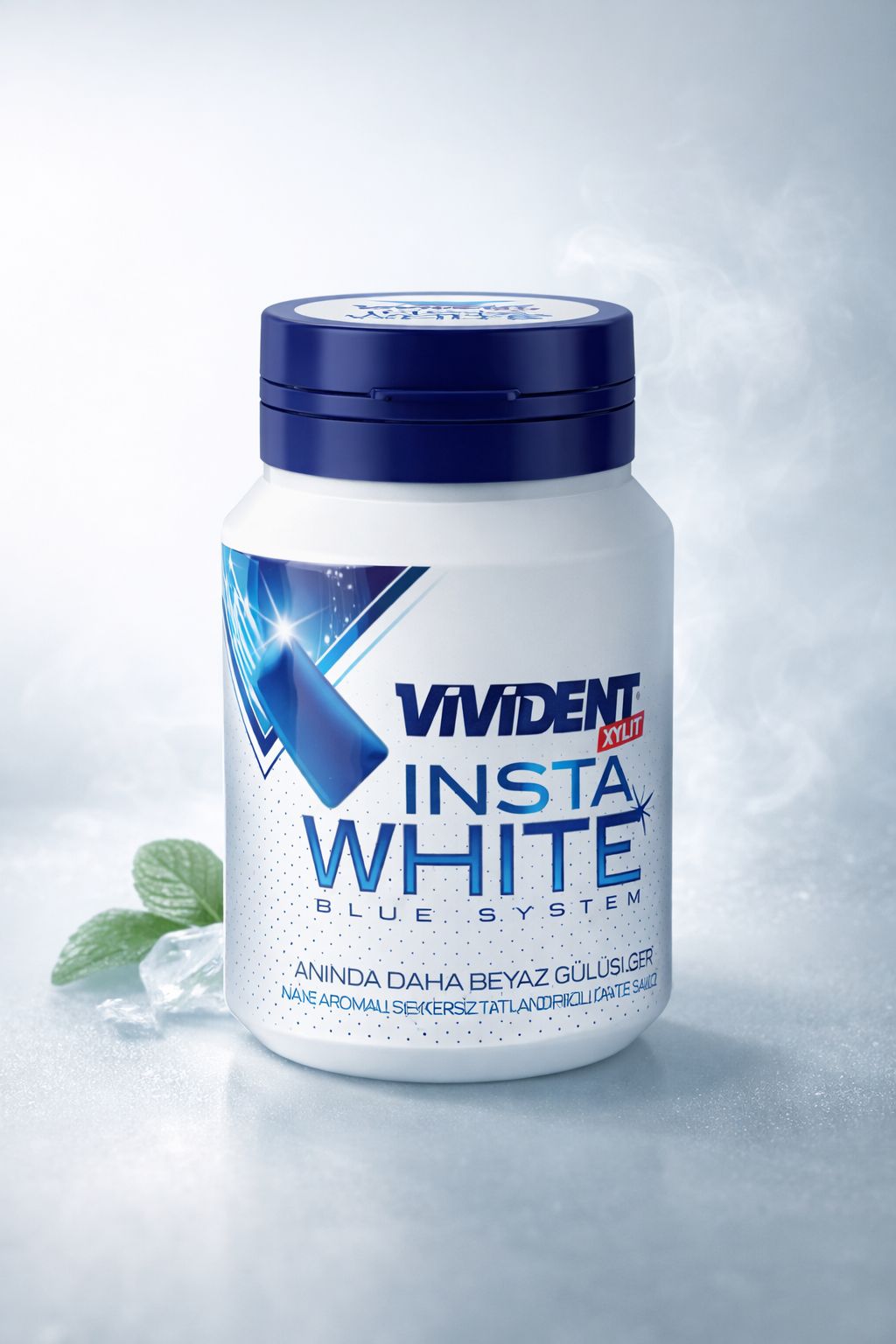 Vivident White Мятная Жевательная Резинка 63 г купить на OZON по низкой ...