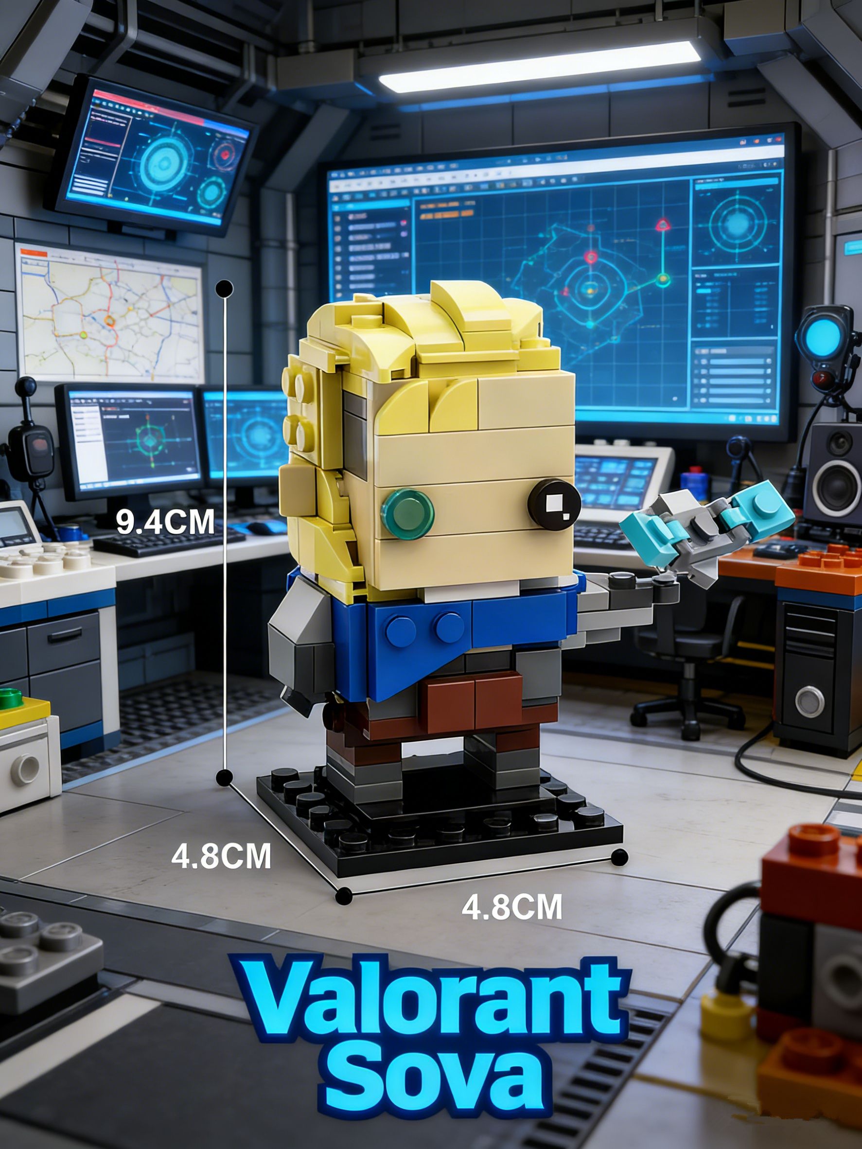 Valorant Агенты: Собираемые фигурки Brick Headz для самостоятельной ...